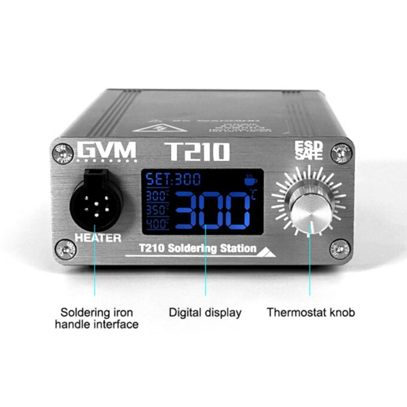 GVM T210 SOLDERING STATION - AKINFOTOOLS