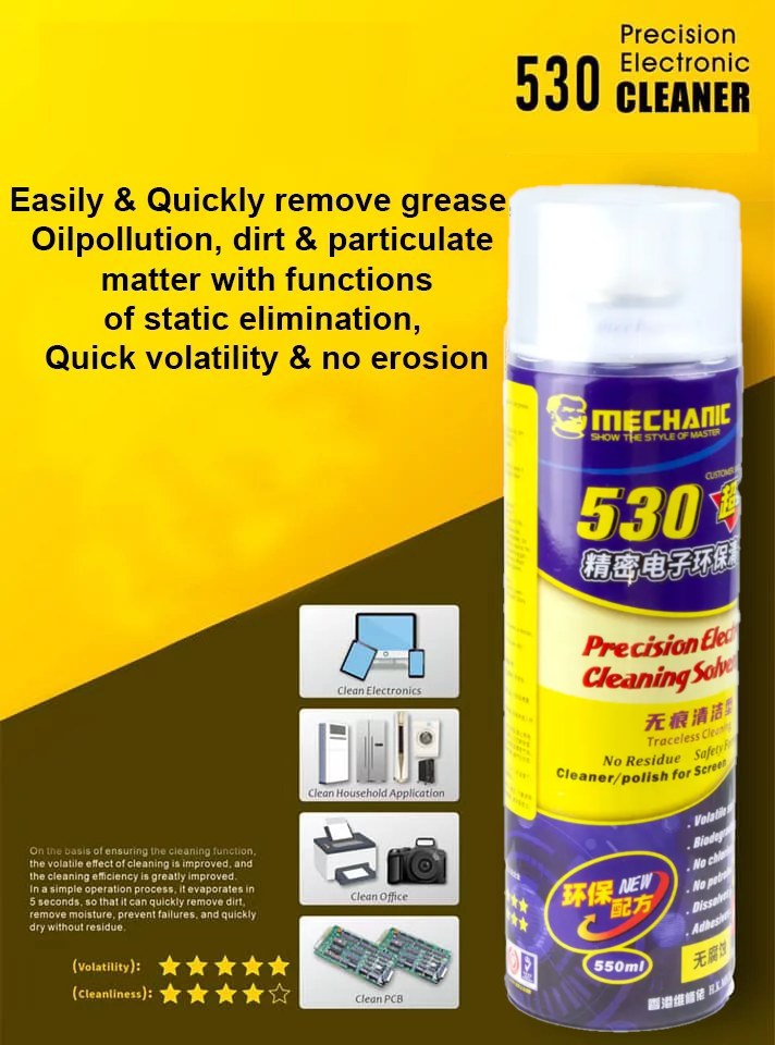 MECHANIC 530 (Traceless Cleaning) CLEANER - AKINFOTOOLS