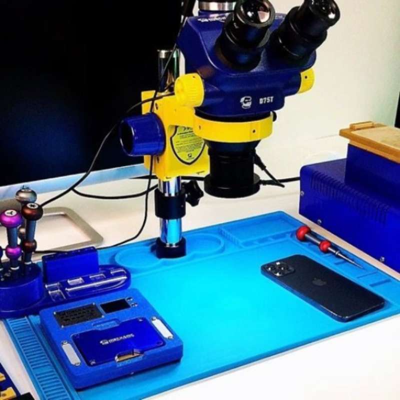 MECHANIC D75T 3D MICROSCOPE WITH LED LIGHT & SMALL BASE - AKINFOTOOLS