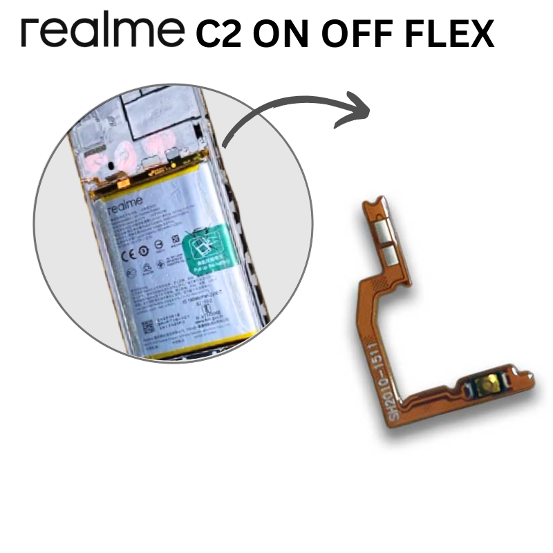 Realme C2 On Off Flex - AKINFOTOOLS